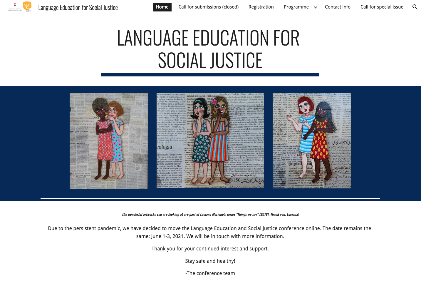 Colin Harrison's website